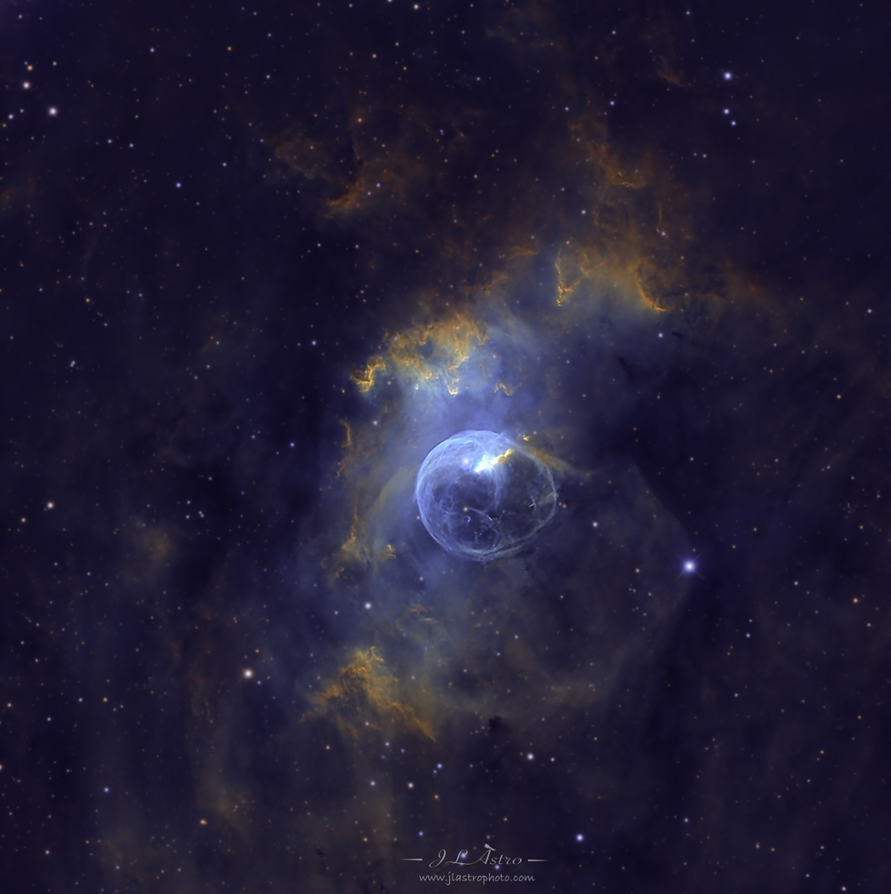 NGC 7635 Bubble Nebula | Telescope Live